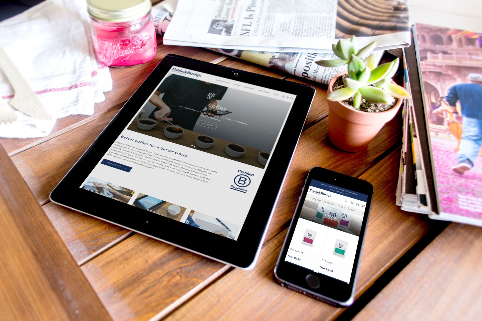 Coffee & Beverage Brand Development - Coast Agency